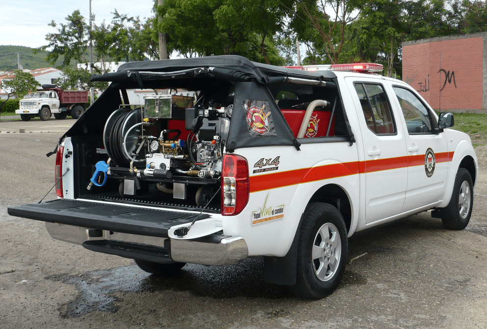 Kit d'intervention rapide incendie Haute Pression pour Pick-up - Fireco