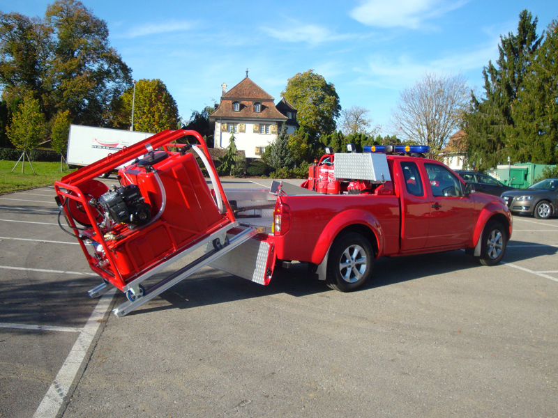 Kit d'intervention rapide incendie Haute Pression pour Pick-up - Fireco