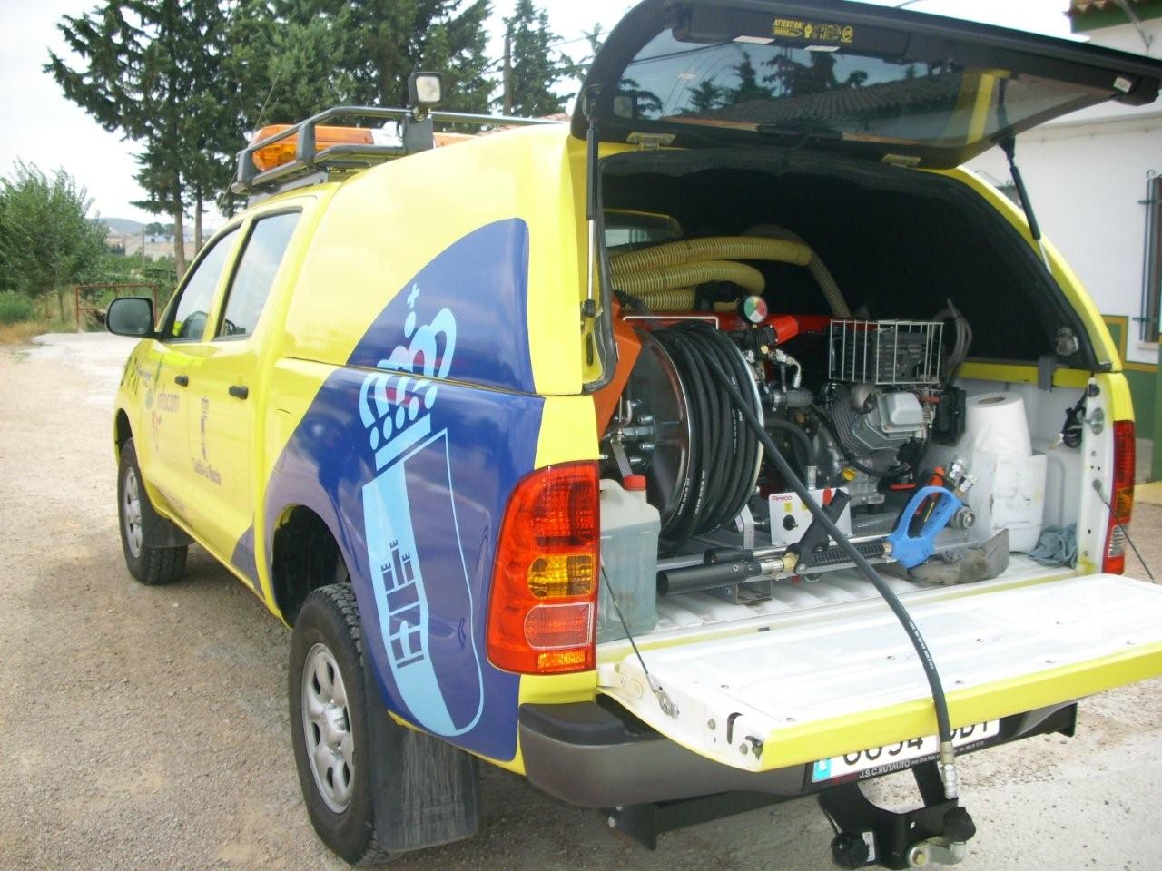 Kit d'intervention rapide incendie Haute Pression pour Pick-up - Fireco