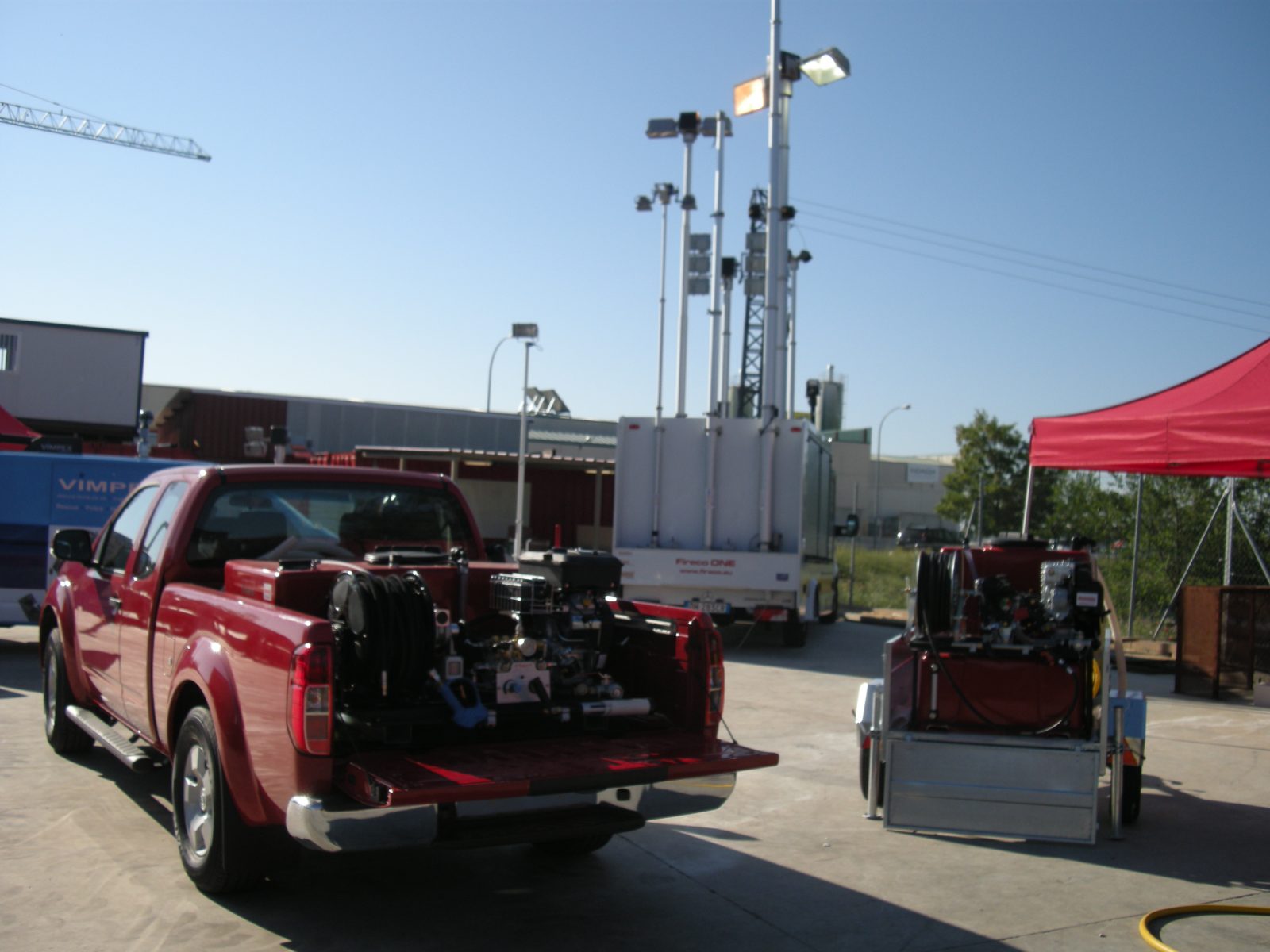 high pressure kits, fire engine pumps, NFPA fire sets