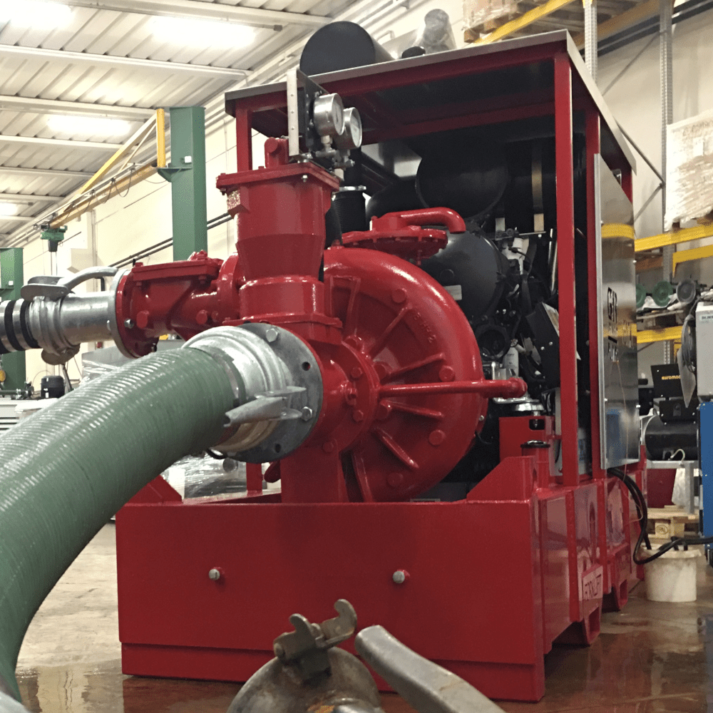 groupe fixe en fonte - Motopompe incendie | EUROMAST Fire Pumps